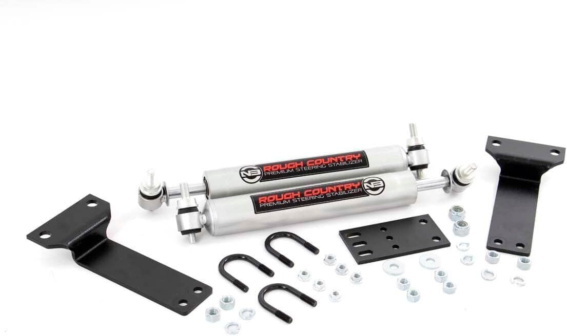 Rough Country N3 Dual Steering Stabilizer for 1999-2004 Super Duty 4WD - 8749030