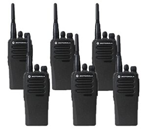 6 cp200d-g6-d high pkg uhf digital/analog mototrbo two-way radios (aah01qdc9ja2) by motorola-solutions - intended for business use