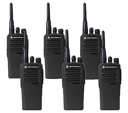 6 CP200D-G6-D HIGH PKG UHF Digital/Analog MotoTRBO Two-Way Radios (AAH01QDC9JA2) by Motorola-Solutions - Intended for Business Use