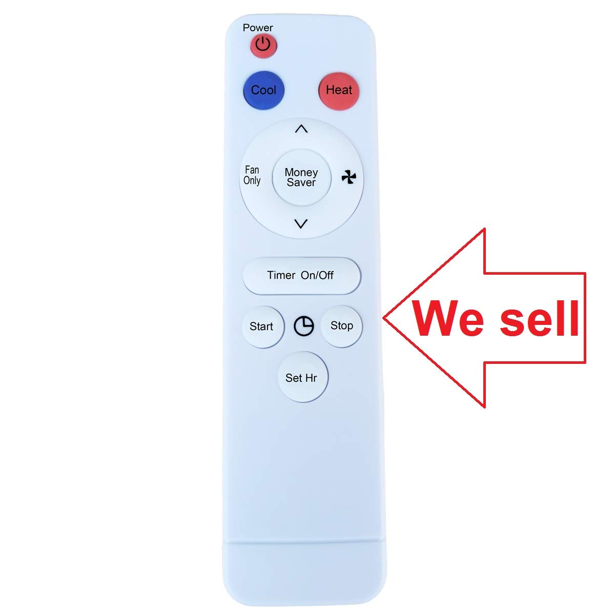 HA-F-01 Replacement for Friedrich Air Conditioner Remote Control 618-266-10 for WS08C10 WS08C10-A WS08C10-B WS10C10 WS10C10-A WS10C30 WS10C30-A WS12C10 WS12C10-A WS12C30 WS12C30-B WS13C30 WS13C30-A