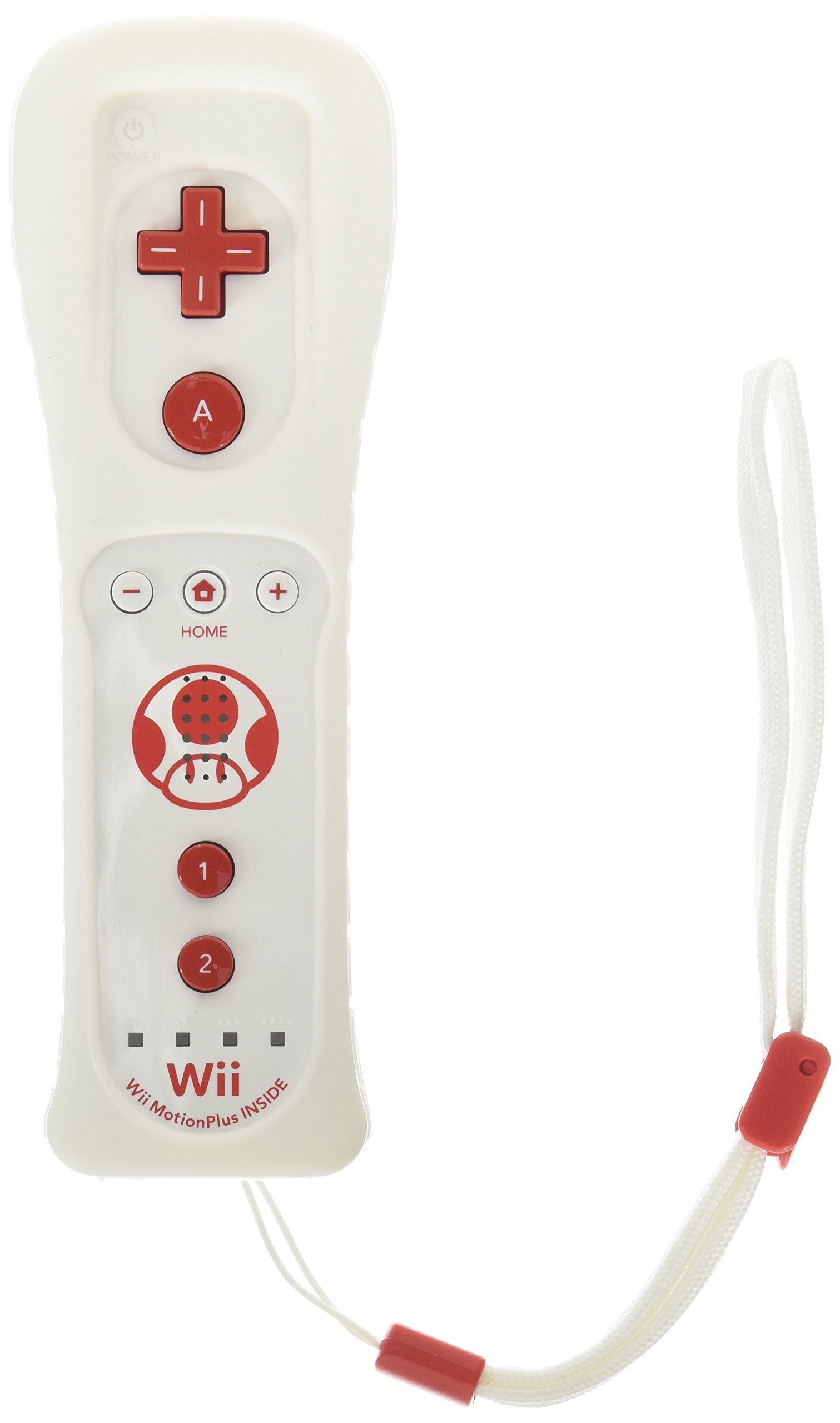 Nintendo Wii Remote Plus, Toad (Renewed)