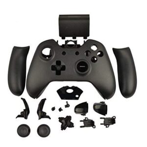 OSTENT Replacement Case Shell & Buttons Kit for Microsoft Xbox One Wireless Controller - Color Black