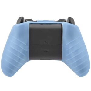 OSTENT Soft Protector Silicone Skin Case Cover Pouch for Microsoft Xbox One Controller - Color Light Blue