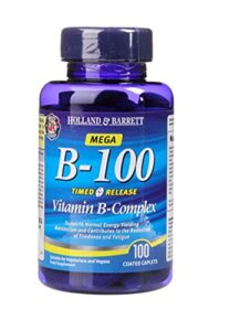 holland & barrett time release b 100 vitamin b complex 100 caplets 100mg