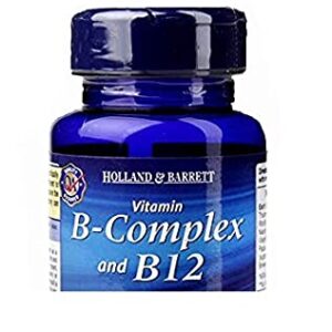 Holland & Barrett B Complex & B12 90 Tablets