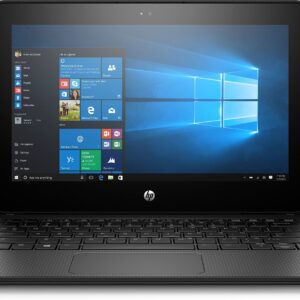 HP ProBook x360 11.6in G1 EE Notebook, LED HD Touchscreen, Intel Celeron N3350 Dual-Core 1.1GHz, 4GB DDR3, 64GB SSD eMMC, 802.11ac, Bluetooth 4.2, Win10Pro - 64Bit (Renewed)