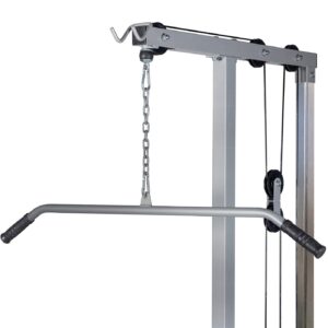 GDLF LAT Pull Down Machine Low Row Cable Fitness Exercise Body Workout Strength Training Bar Machine