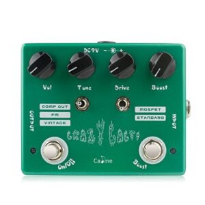 caline cp-20"crazy cacti" overdrive guitar effect pedal