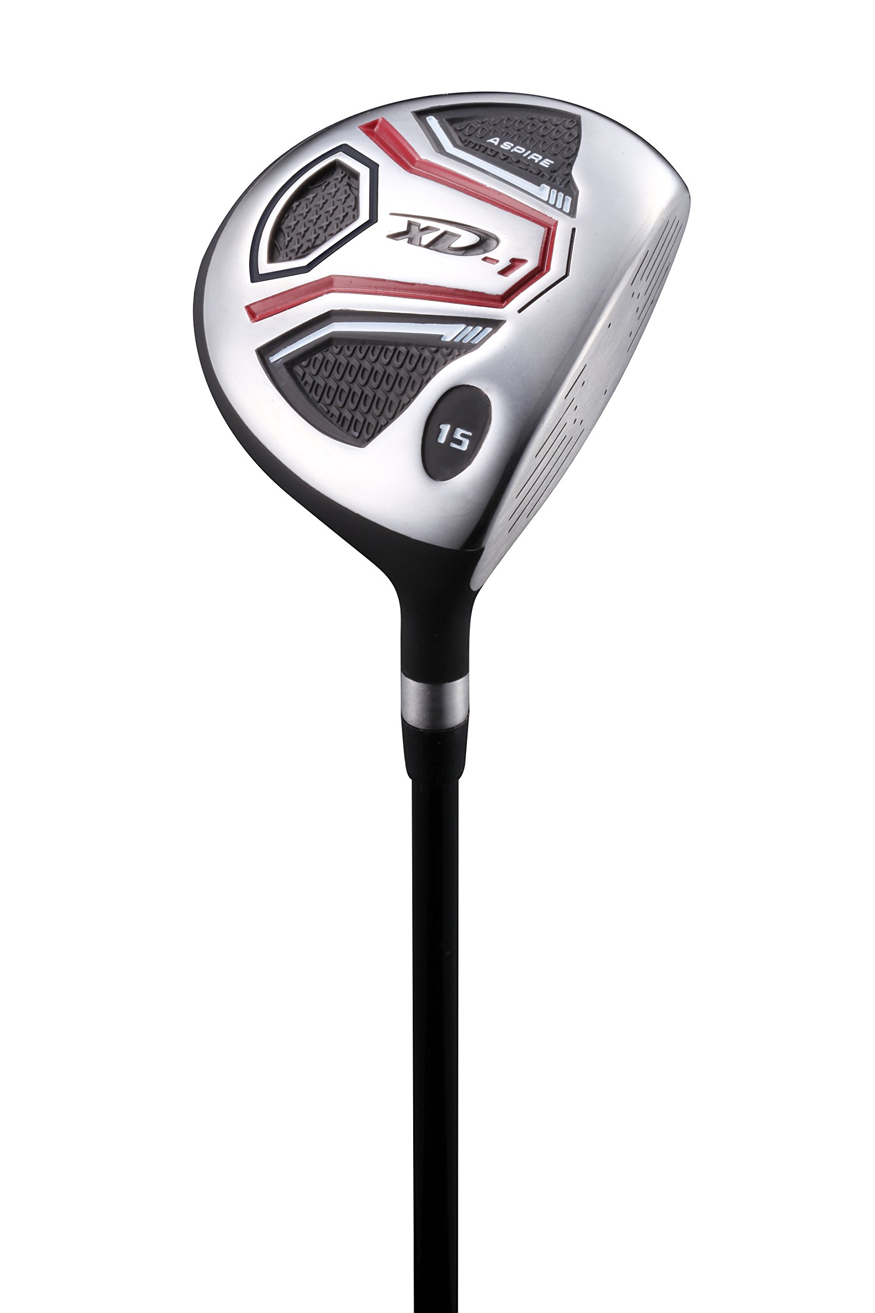 Aspire XD1 Teenager Complete Golf Set Includes Driver, Fairway, Hybrid, 7, 8, 9, Wedge Irons, Putter, Stand Bag, 3 HC'S Teen Ages 13-16 Right Hand - Height 5'1" - 5'6"