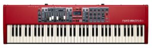 nord electro 6d 73 stage piano, 73-note semi-weighted waterfall keybed