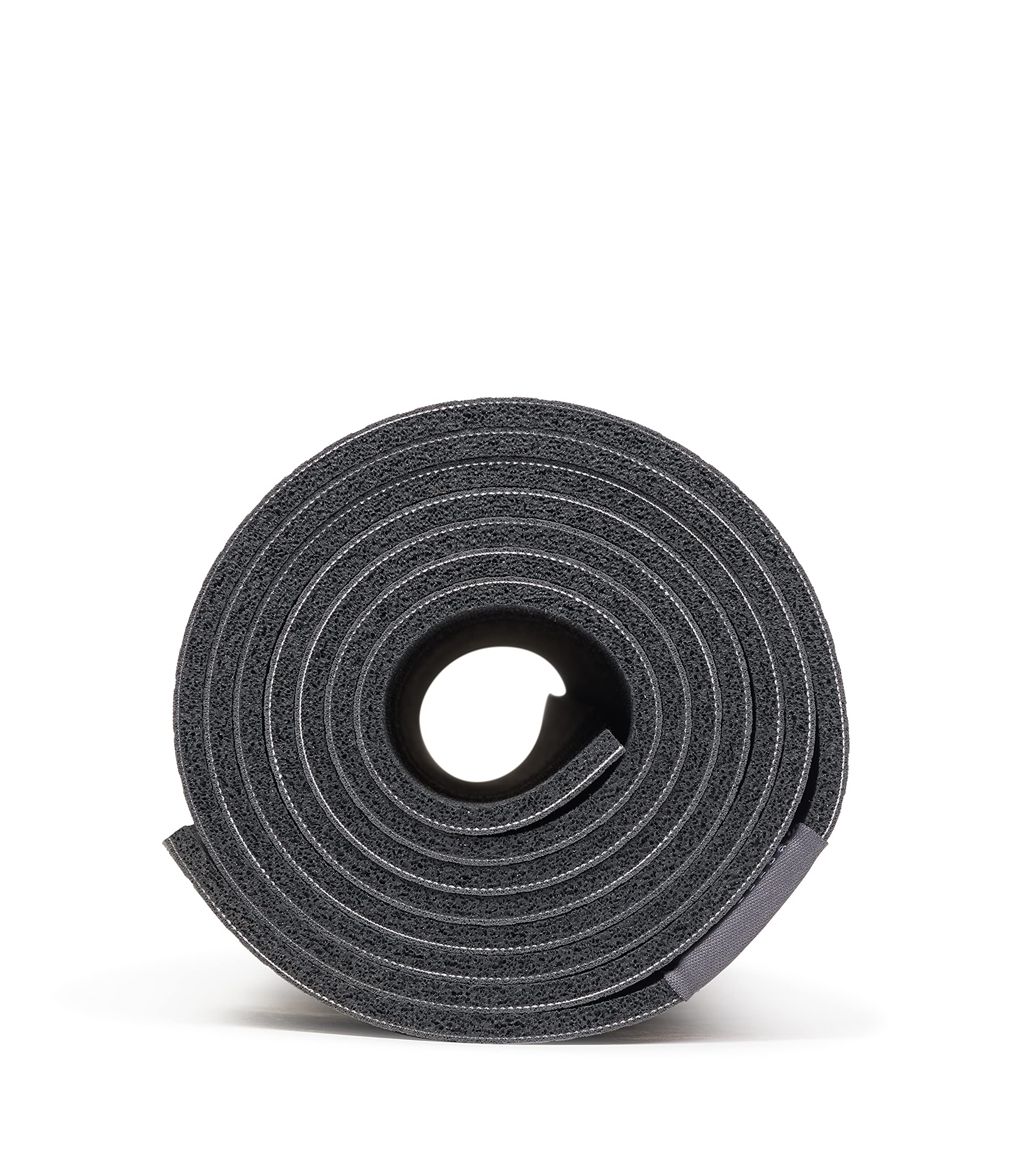 Manduka eKO Yoga Mat – Premium 5mm Thick Mat, Eco Friendly and Made from Natural Tree Rubber. Ultimate Catch Grip for Superior Traction, Dense Cushioning for Support and Stability., Charcoal, 79"