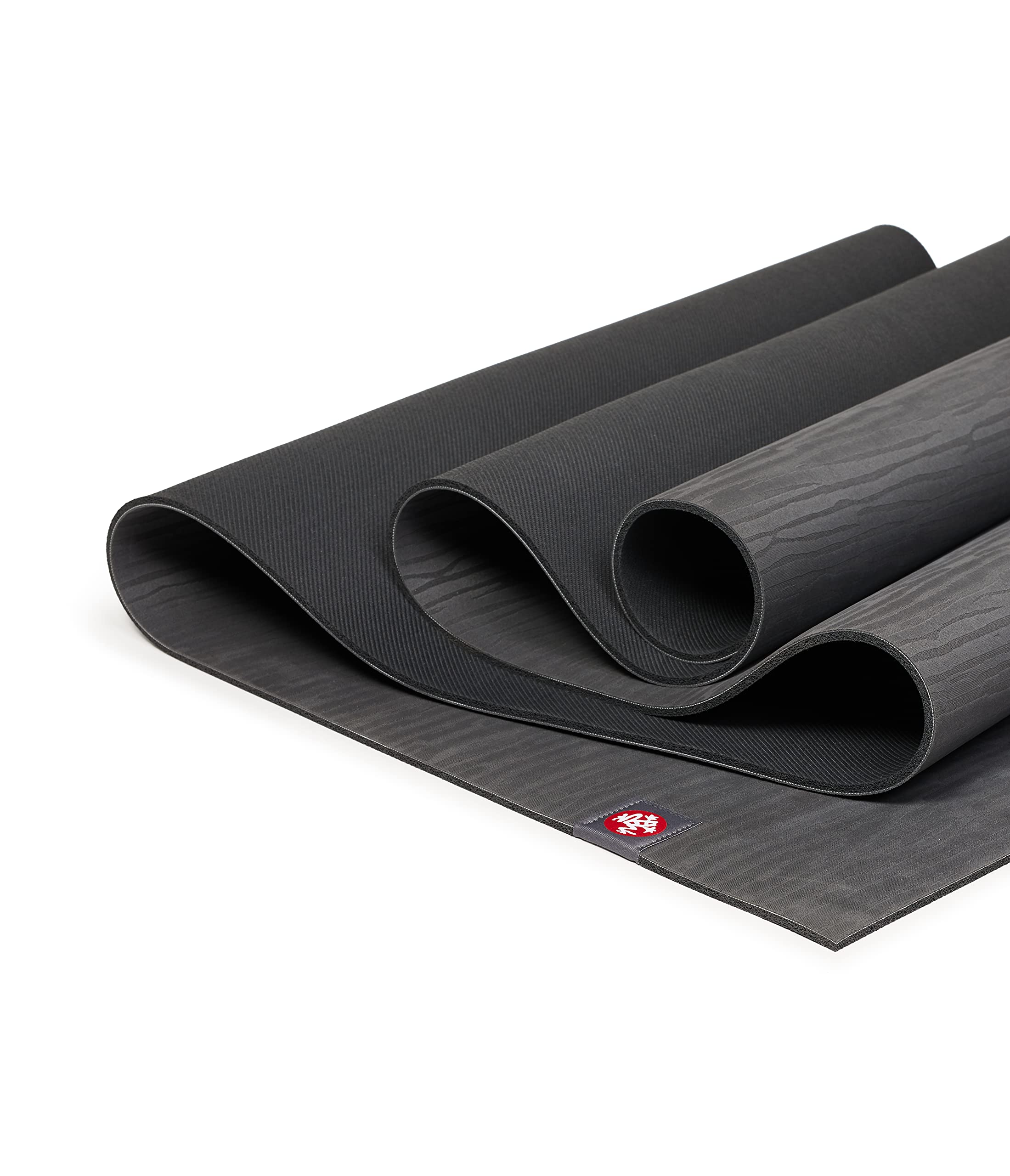 Manduka eKO Yoga Mat – Premium 5mm Thick Mat, Eco Friendly and Made from Natural Tree Rubber. Ultimate Catch Grip for Superior Traction, Dense Cushioning for Support and Stability., Charcoal, 79"