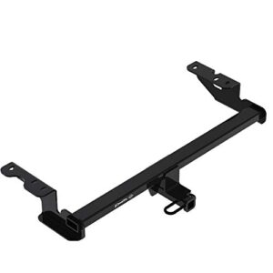 draw-tite 366600 class 2 trailer hitch, 1.25 inch receiver ball mount included, black, compatible with 2018-2021 ford ecosport