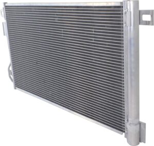 kool-vue a/c condenser compatible with 2007-2016 gmc a/cadia, fits 2009-2016 chevrolet traverse, fits 2008-2015 buick enclave, aluminum core with receiver drier dpi-3649 gm3030276