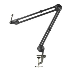 knox gear professional microphone studio stand for yeti and snowball microphones (compatible with all microphones and shock mounts)