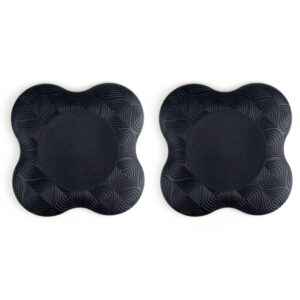 yoga knee pad support for yoga and pilates excercise, cushion for knees,elbow and head（ 2 packs）