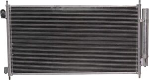 kool vue a/c condenser compatible with 2008-2012 honda accord, fits 2012-2015 crosstour, fits 2010-2011 accord crosstour with receiver drier