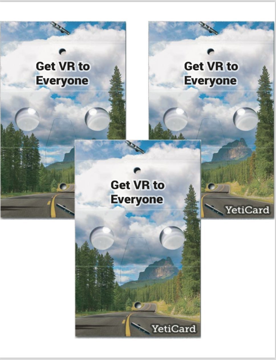 Good Yeti VR Headsets - (Set of 3)