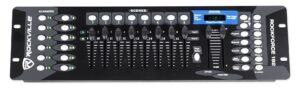 rockville rockforce 192-channel light/fog dmx lighting controller