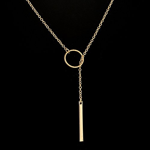 choice of all Lariat Gold Necklace for Women Slip Chain Necklace