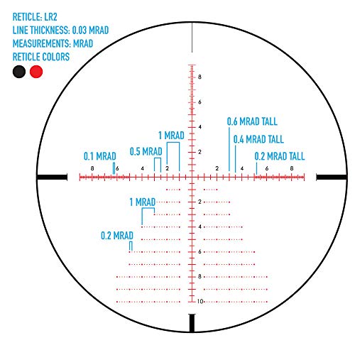 Sightmark Citadel 3-18x50 LR2 Riflescope