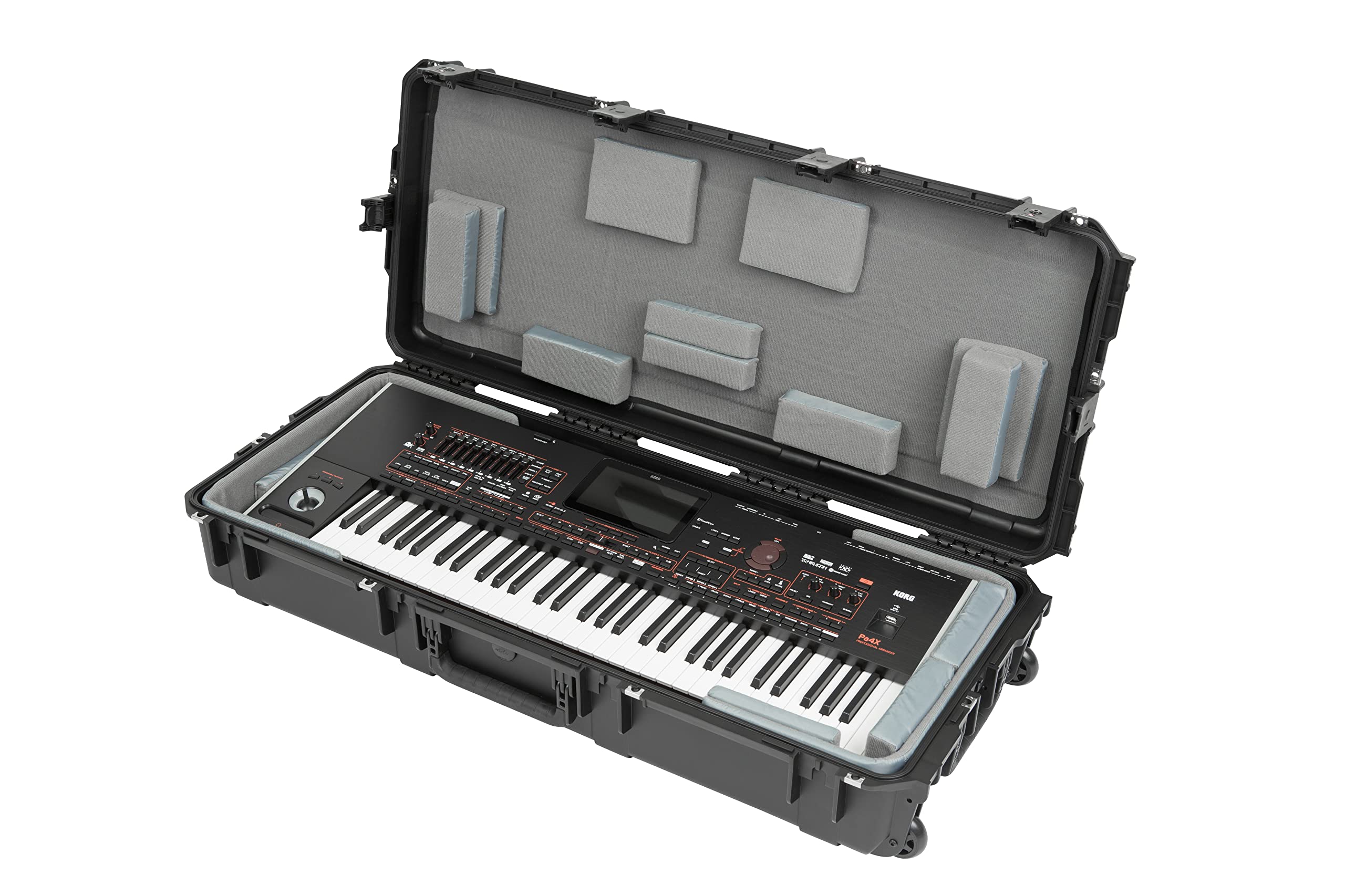 SKB w/Think Tank Interior: 39.5" x 16" x 5.625" 3i-4217-TKBD iSeries 4217-7 61-Note Keyboard Case (3i4217TKBD)