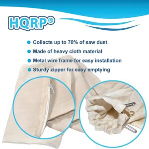 HQRP Dust Collector Bag compatible with Bosch GTS1031, GTS1041A, 4000, 4100, 4100-09 Worksite Jobsite Tablesaws