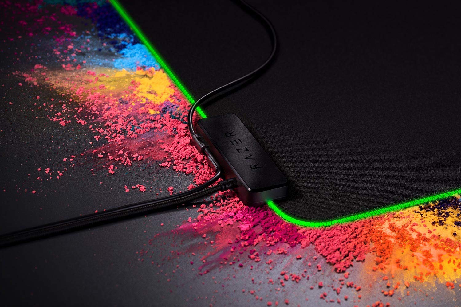 Razer Goliathus Extended Chroma: Micro-Textured Cloth Surface - Optimized for All Sensitiviy Settings and Sensors - Powered by Razer Chroma - Soft Extended Gaming Mouse Mat