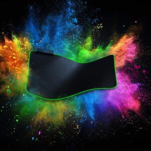 Razer Goliathus Extended Chroma: Micro-Textured Cloth Surface - Optimized for All Sensitiviy Settings and Sensors - Powered by Razer Chroma - Soft Extended Gaming Mouse Mat