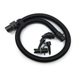 nylon air hose kit for seamax 20psi sup electric air pump (version 2: sup hose with multiple adapters)