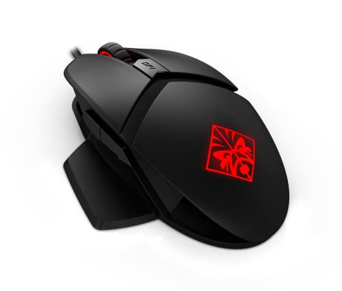 OMEN by HP Wired USB Gaming Reactor Mouse (Black/Red)