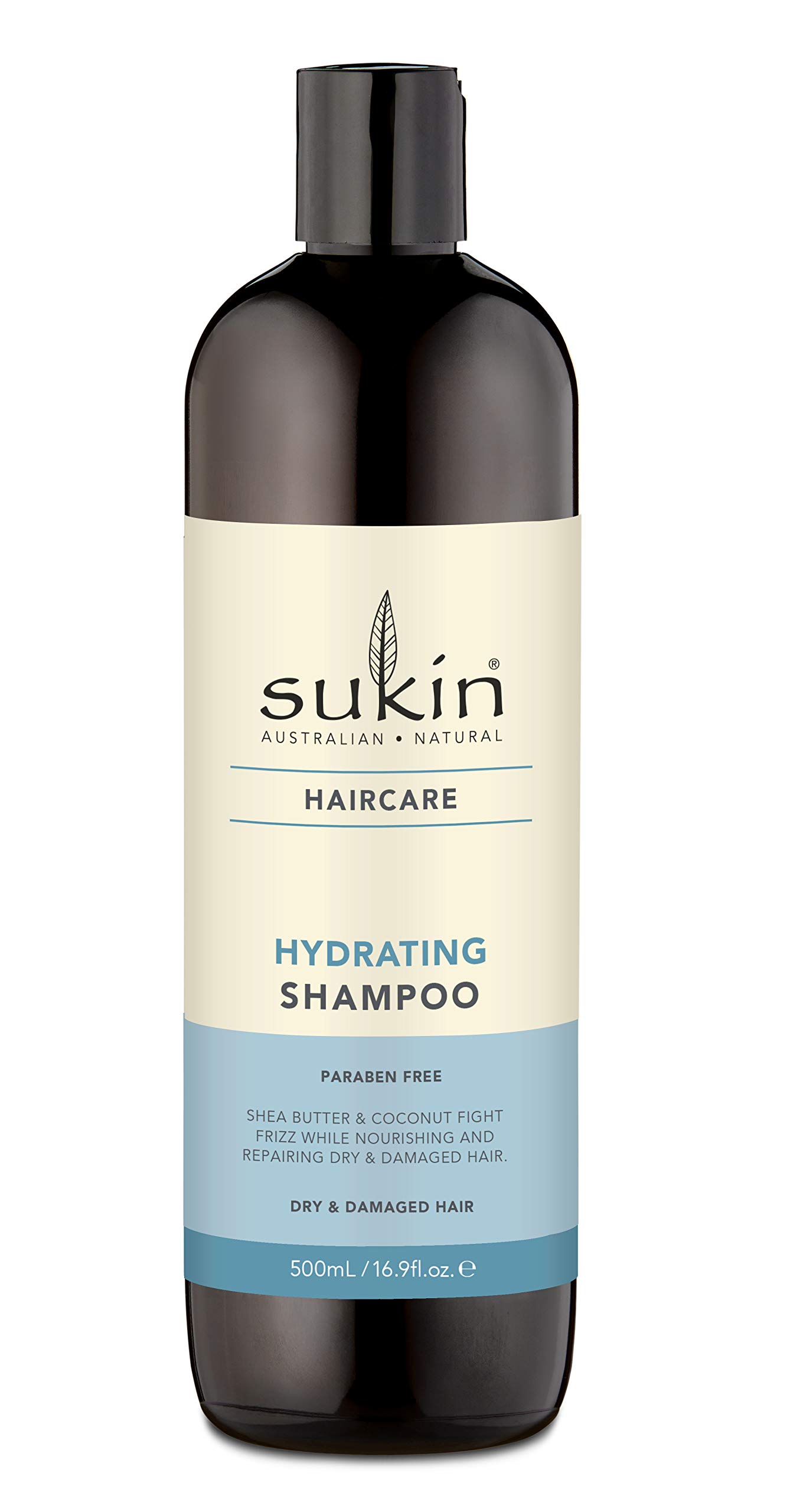 Sukin Coconut Scent Hydrating Shampoo, Parabens Free, 16.9 Fluid Ounces (Pack Of 1)