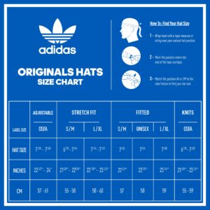 adidas Originals Men's Originals Trefoil Trucker, Black/White, One Size