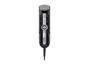 olympus recmic ii usb microphone (rm-4010p) optimised for voice recognition and dictation, includes odms r7 & microphone stand, trackball, beamforming technology, buttons can be freely configured