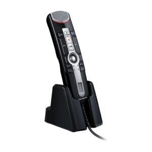 Olympus RecMic II USB Microphone (RM-4010P) Optimised for Voice Recognition and Dictation, Includes ODMS R7 & Microphone Stand, Trackball, Beamforming Technology, Buttons can be Freely configured