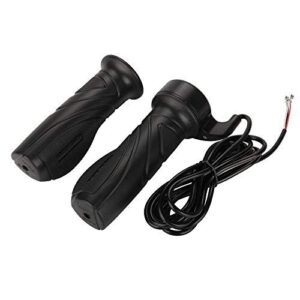 1 pair bike throttle grip 22.5mm throttle grips twist with cable universal throttle grip for electric bike and scooter