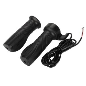 1 Pair Bike Throttle Grip 22.5mm Throttle Grips Twist with Cable Universal Throttle Grip for Electric Bike and Scooter