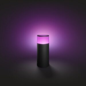 Philips Hue Calla White and Color Ambiance Outdoor Pathway Light Base Kit (1 Light, Power Supply and Mounting Kit), Works with Amazon Alexa, Apple Homekit and Google Assistant, Hue Bridge Required