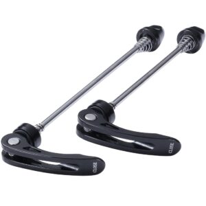 wileosix quick release skewer set road bike mtb front & rear