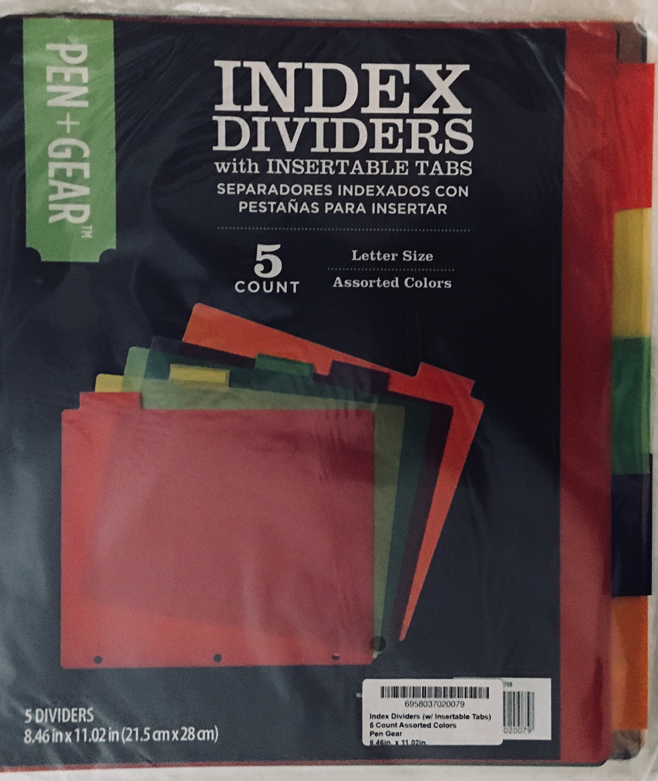 INDEX DIVIDERS with Insertable Tabs (Separadores Indexados Con Pestanas Para Insertar)