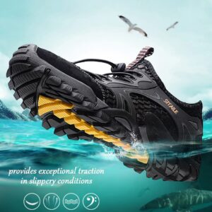 SITAILE Hiking Water Shoes for Men Women Quick Dry Barefoot Aqua Swim River Shoes for Pool Beach Fishing Water Hiking Sandals