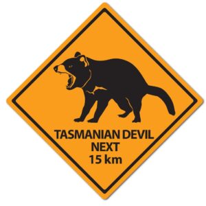 Australia Wall Decorations 4 Outback Street Signs 4 Australian Road Signs - Accents for a Unique Aussie Vibe Featuring Boomerang Kangeroo Koalas Sydney Melbourne