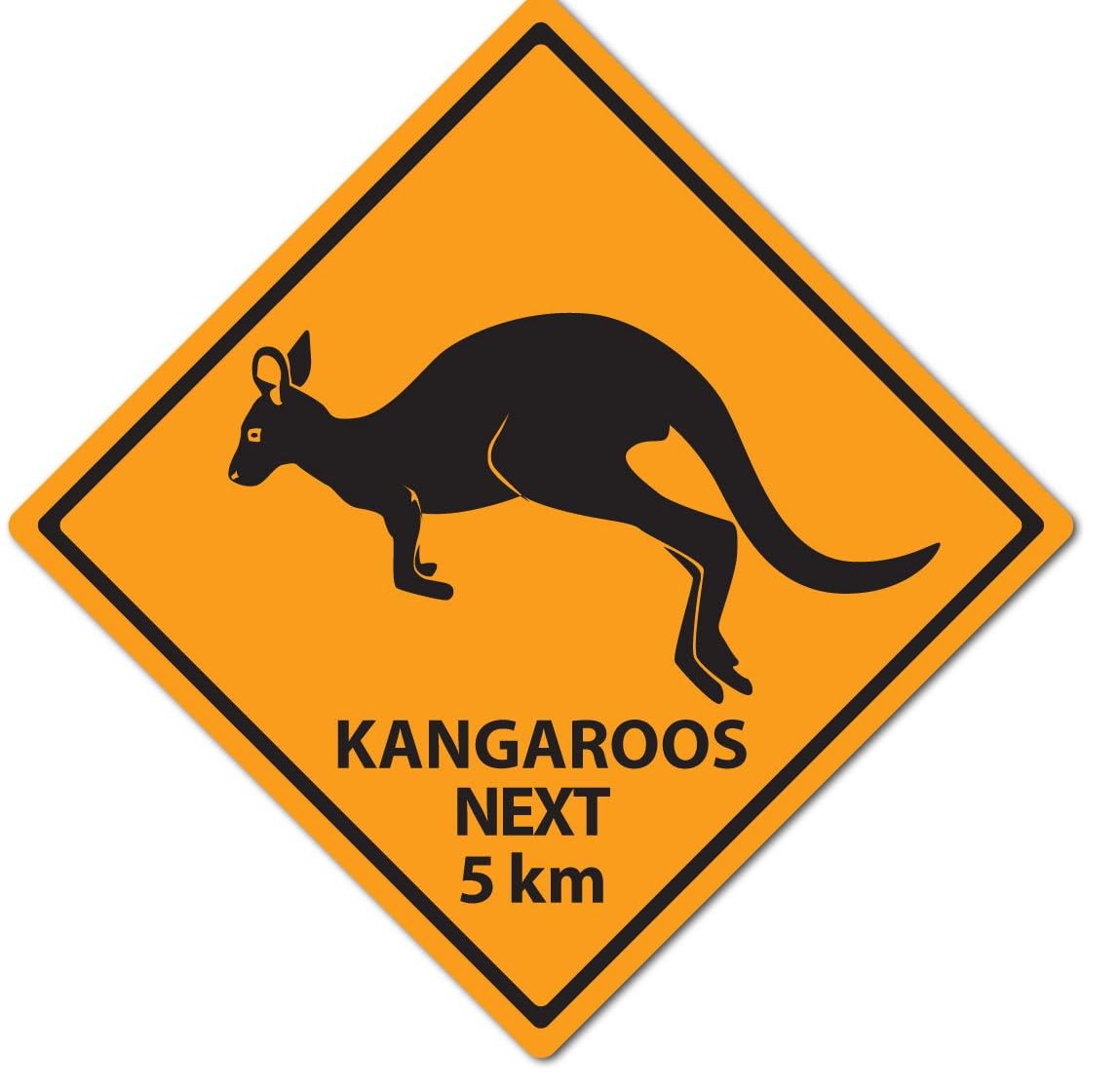 Australia Wall Decorations 4 Outback Street Signs 4 Australian Road Signs - Accents for a Unique Aussie Vibe Featuring Boomerang Kangeroo Koalas Sydney Melbourne