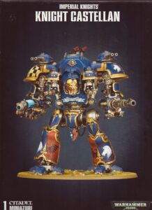 games workshop warhammer 40k - imperial knights castellan