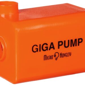 GIGA Pump - Portable Air Pump for Inflatables, Mini Air Pump Inflator USB Rechargeable, Waterproof DC Pump for Air Floats Mattress Balloon Swimming Rings Kid Toys Inflation-Deflation, 4 Nozzles