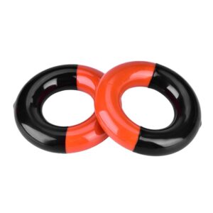 VGEBY 3Pcs Weighted Swing Ring, Warm Up Swing Donut Driver Head Weight Ring for Training and Practice Supplies Club Weights