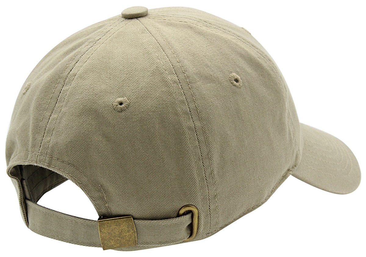 Baseball Cap for Men Women - Cotton Classic Dad Hat, KHK Khaki