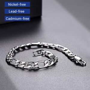 PROSTEEL Stainless Steel Chain Bracelets for Men Mens Chains Bracelet