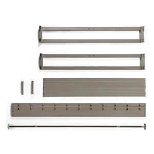 Mellow 9" Metal Platform Bed Frame w/Heavy Duty Steel Slat Mattress Foundation (No Box Spring Needed), Full, Grey