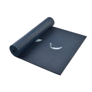 Hugger Mugger Gallery Ultra Yoga Mat – Blue Moon - Beautiful Print, Sticky Mat, Durable Material, 1/4″ Thickness Cushions Bones and Joints, Lightweight